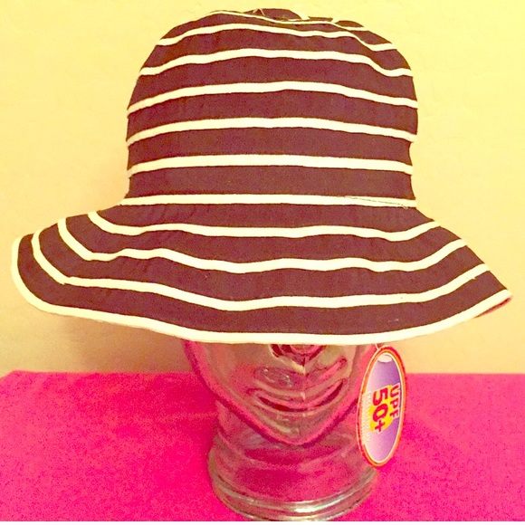Accessories | Only 1 Striped Sun Hat | Poshmark